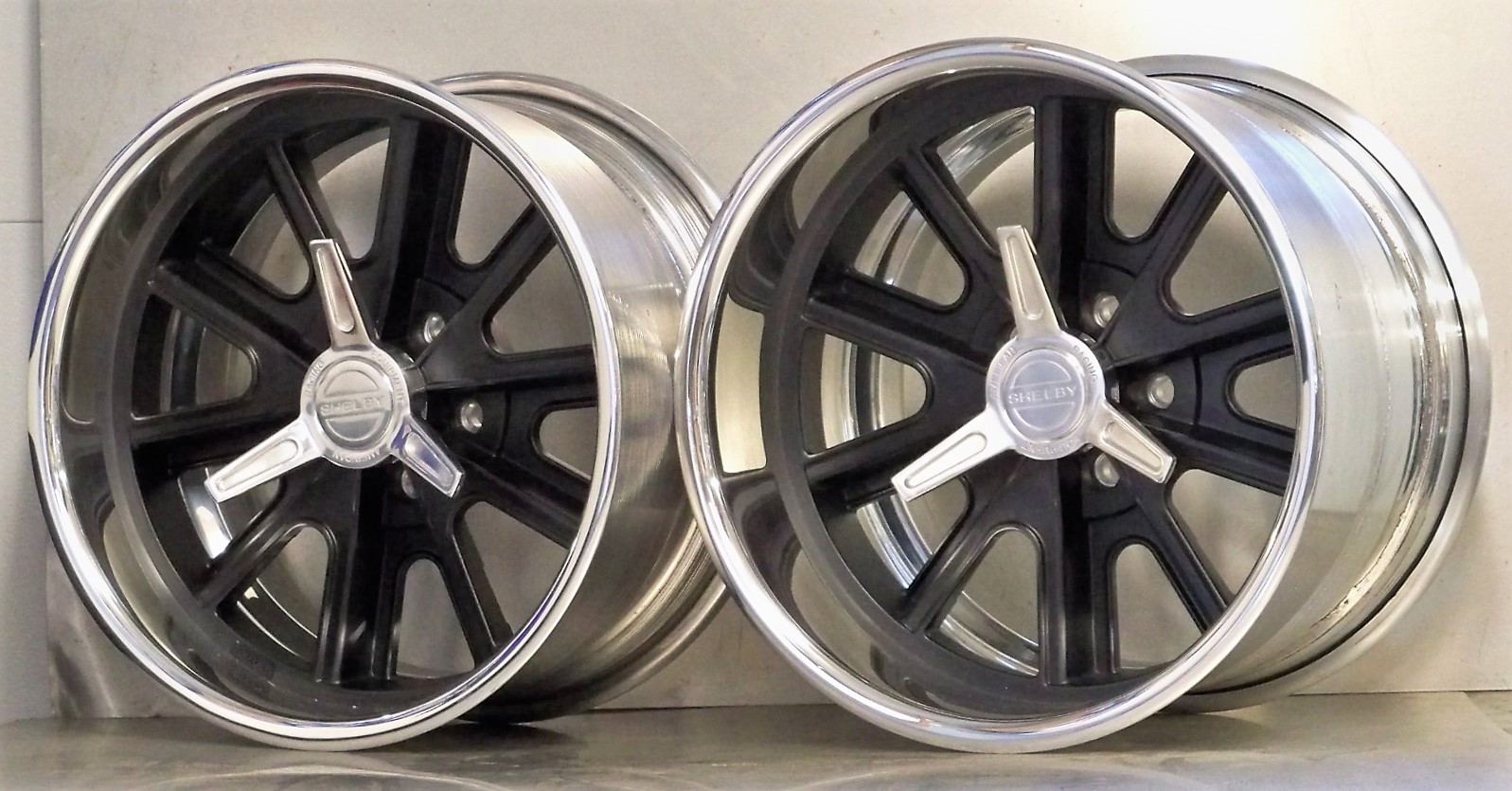 18s SET of 4 - 407S staggered WIDE 65-73 Mustang : Vintage Wheels ...