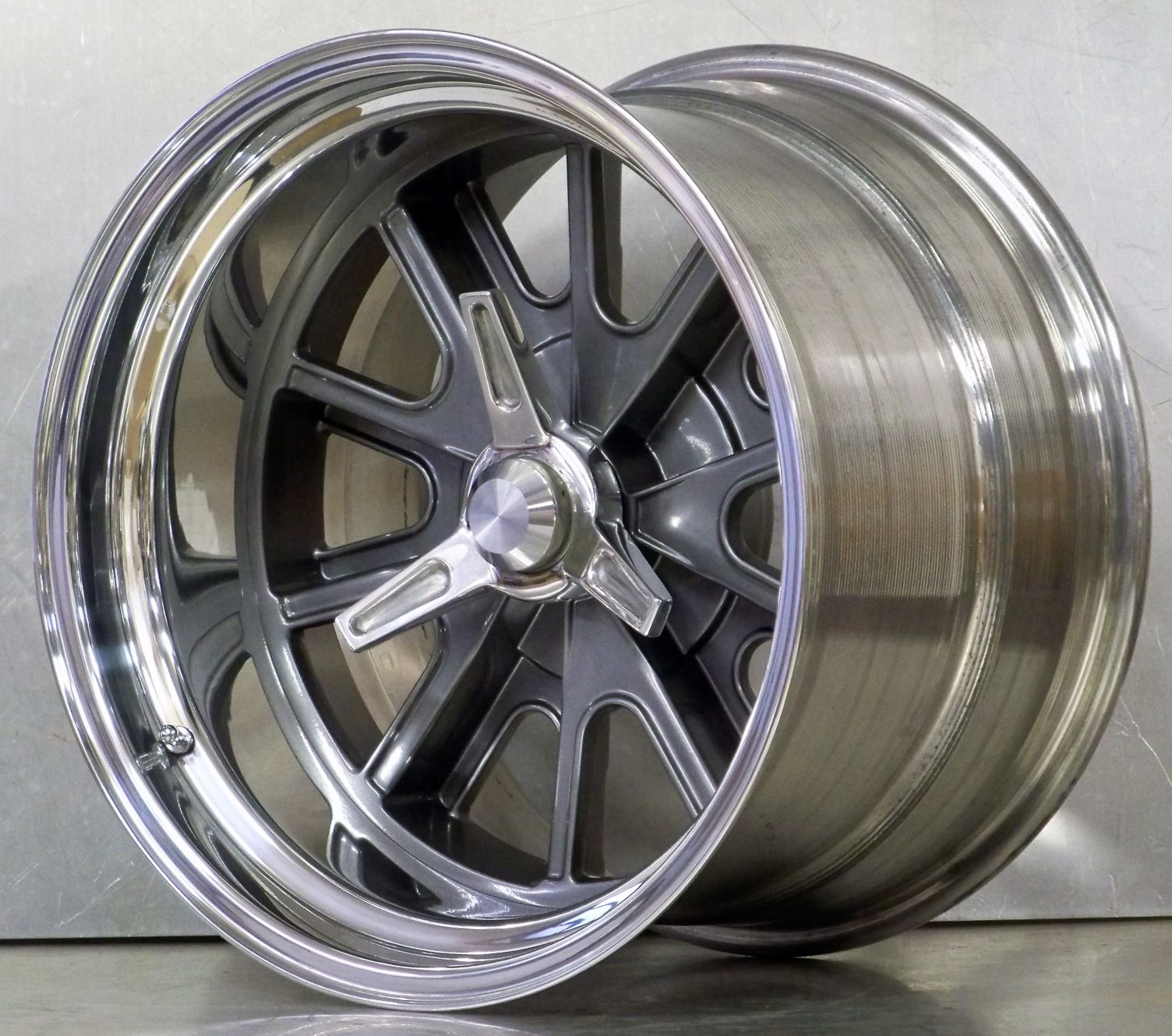 17s 427 pin drive kit gray wheels/spinners for SPF mkIII : Vintage ...