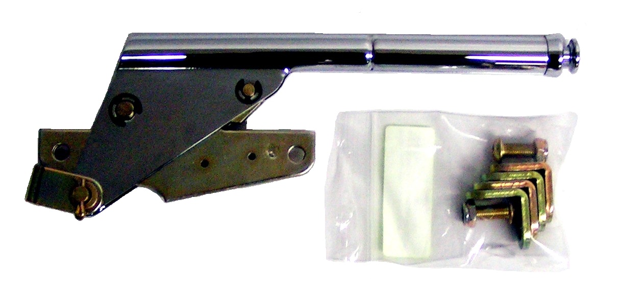 handbrake handle chromed C337CH : Vintage Wheels, Mustang, Hot Rod and ...